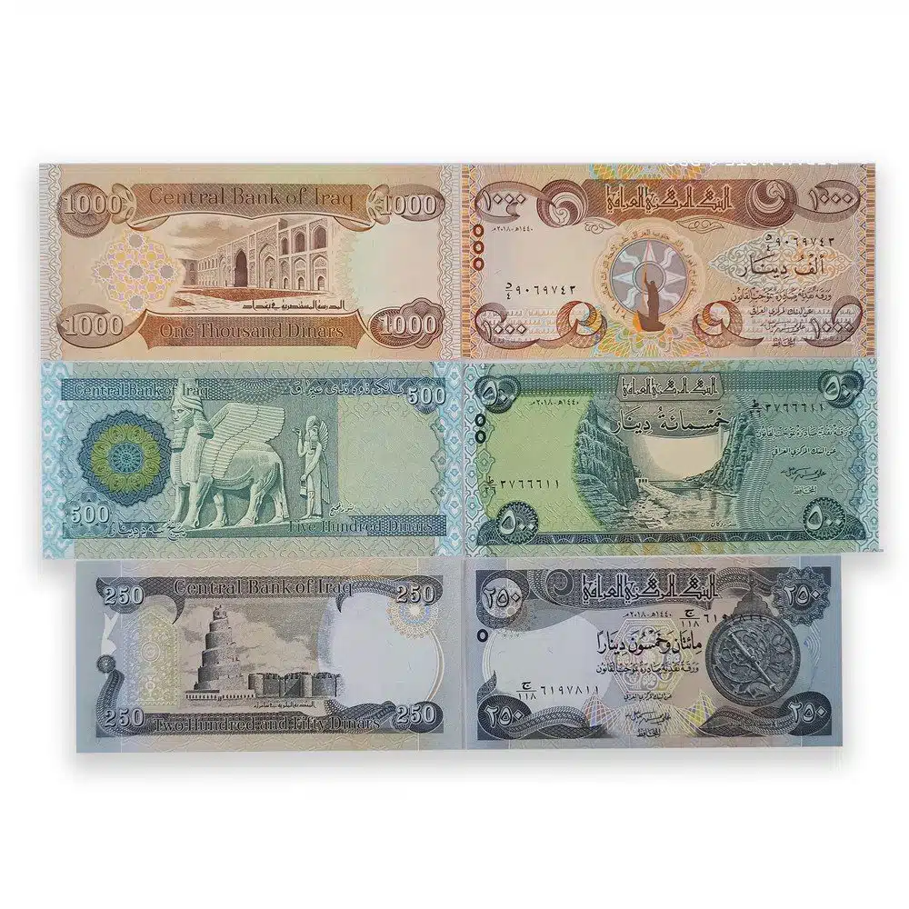 Numismatics Shop | IRAQ 1/2 MILLION CURRENT DINAR IQD authentic Banknotes